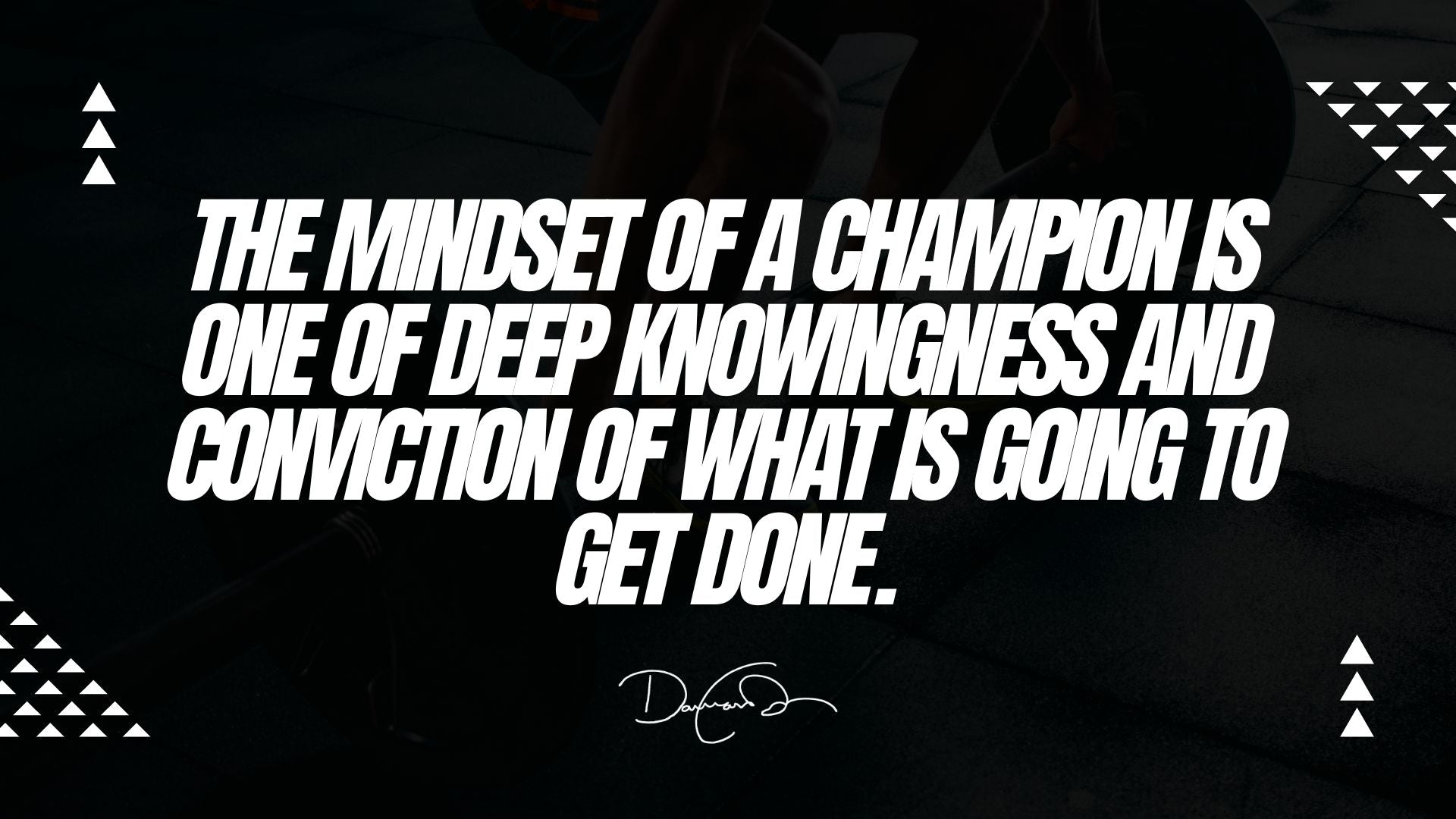 Developing The Champions Mindset... - Dana Cavalea