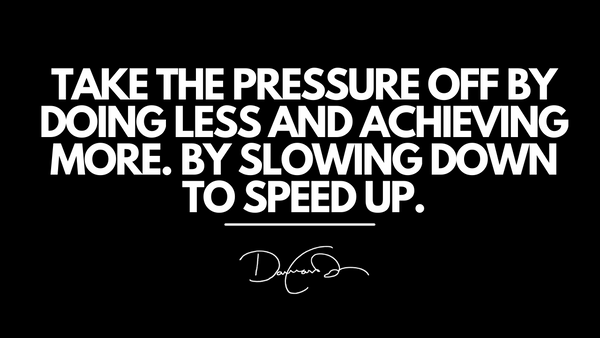 Stop Chasing "More".... - Dana Cavalea